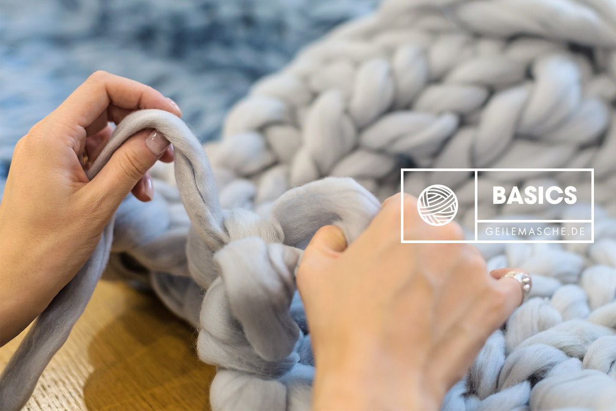 GEILE BASICS: Was sind eigentlich Armstricken und Fingerstricken ...